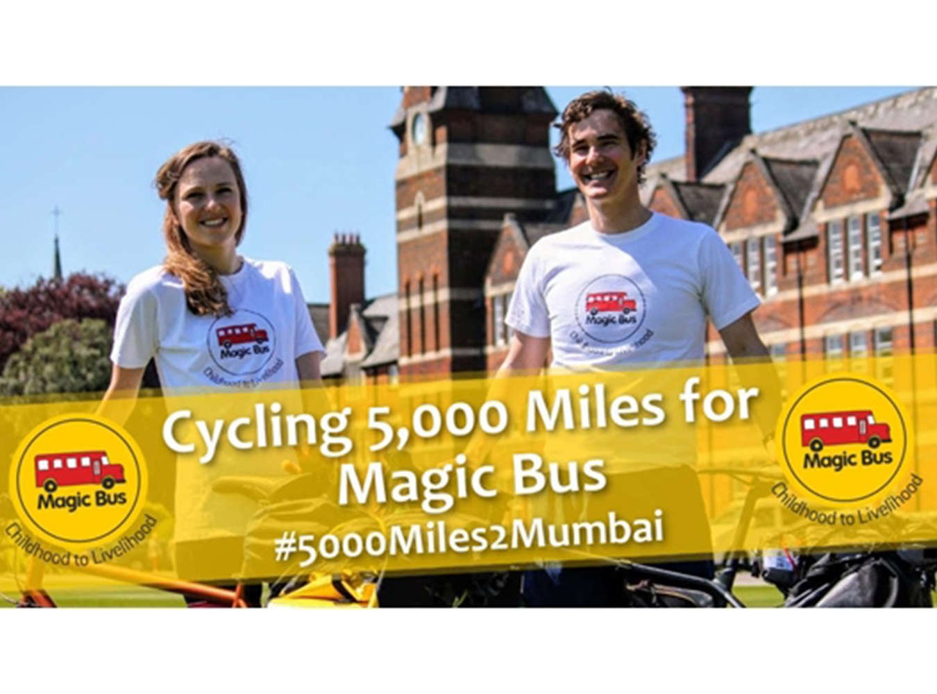 Cycling 5000 Miles for Magic Bus - Magic Bus UK