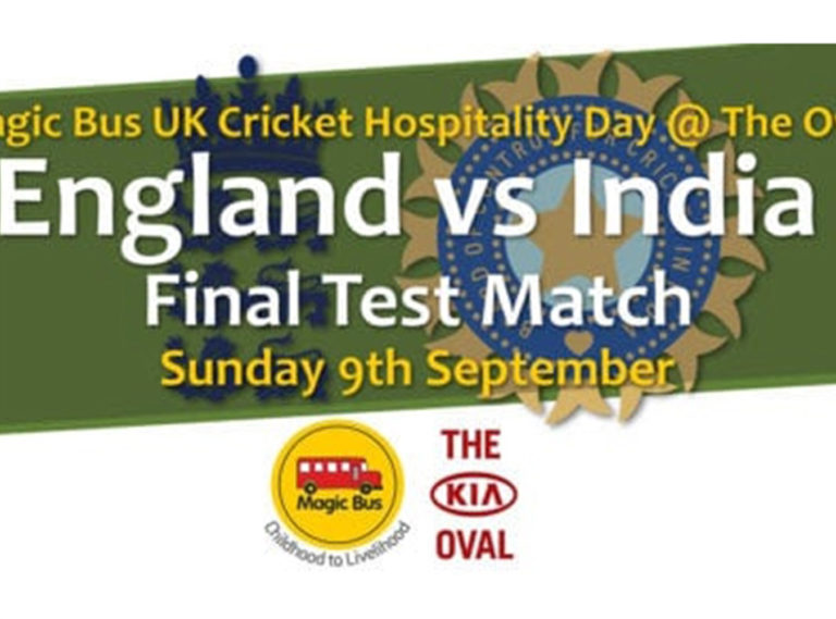 Magic Bus UK Cricket Hospitality Day @ The Oval – England vs India Test ...